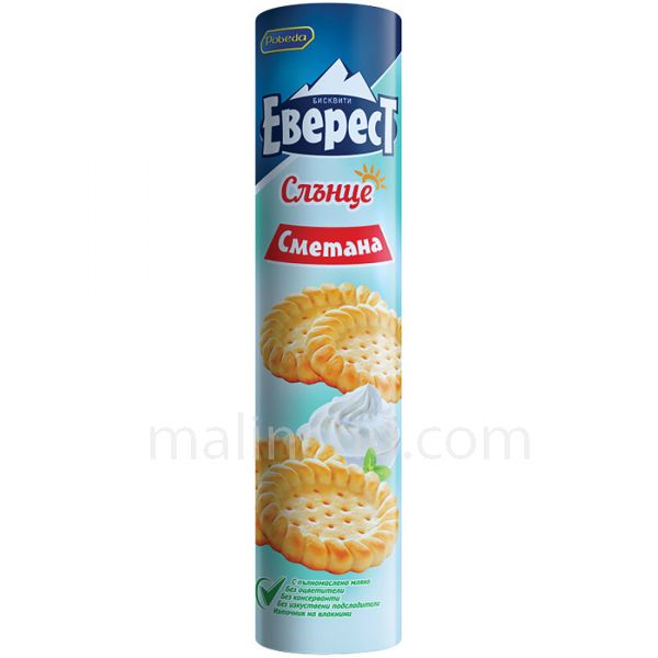 Cookies Everest SLUNCE with Cream 150g