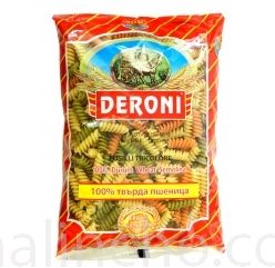 Tricolor pasta Deroni 400g