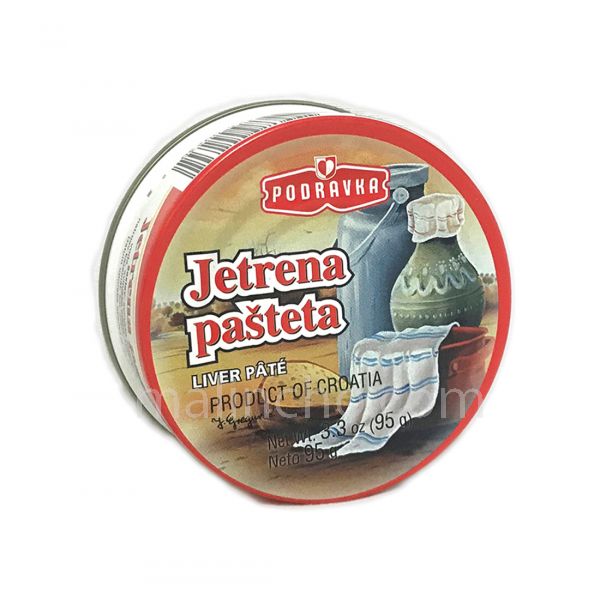 Liver Pate Podravka (Jetrena pasteta) 95g
